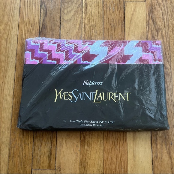 Yves Saint Laurent | Bedding | New Vintage Ysl Sheet | Poshmark